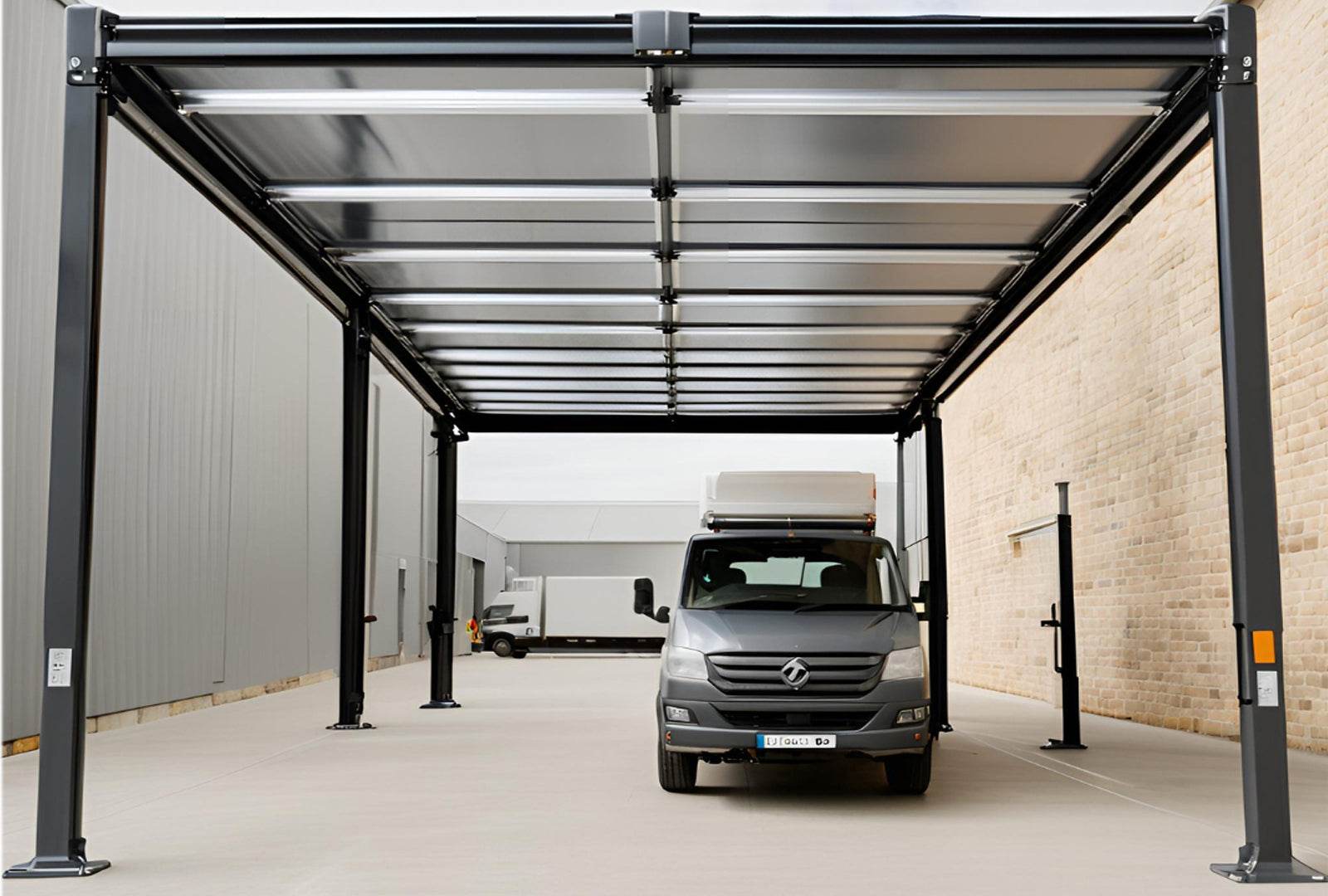 Enhance Operations with Robust Loading Bay Canopies – Falcon Canopies